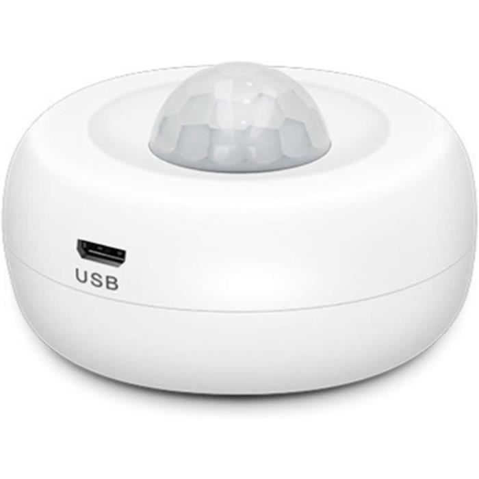 Tuya Détecteur de mouvement infrarouge passif sans fil Wifi Pir Smart ...