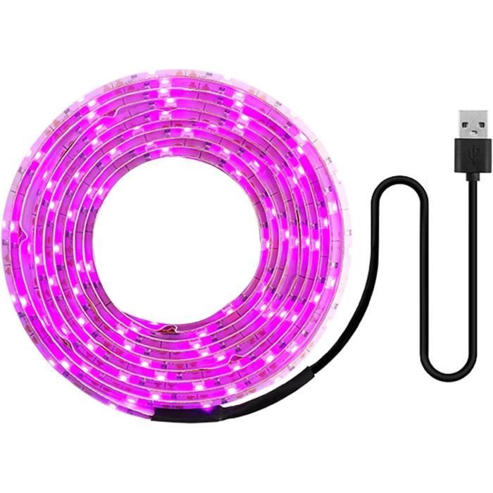 LED Grow Light Full Spectrum USB Grow Light Strip 1M 2835 SMD DC5V LED ...