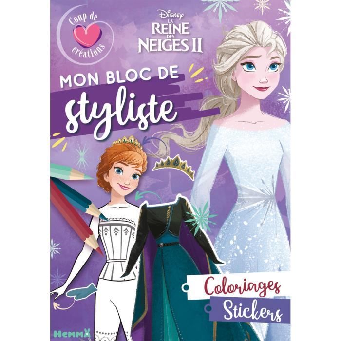 Hemma - Disney La Reine des Neiges - Mon bloc de styliste - Coup de ...