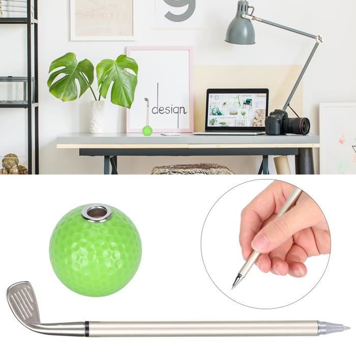 Stylos de golf Décorations Bureau de bureau Support de stylo ...