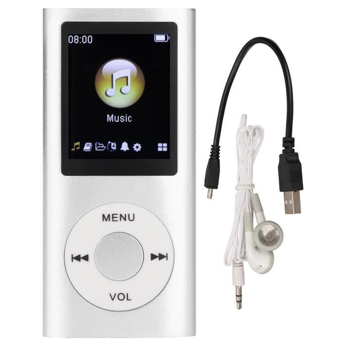 (Argent) Lecteur MP3/MP4 Lecteur De Musique MP4 Prend En Charge KIT - Cdiscount TV Son Photo