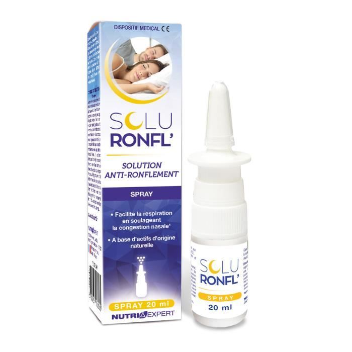 SoluRonfl Spray Ronflements Nocturnes - Cdiscount Santé - Mieux vivre