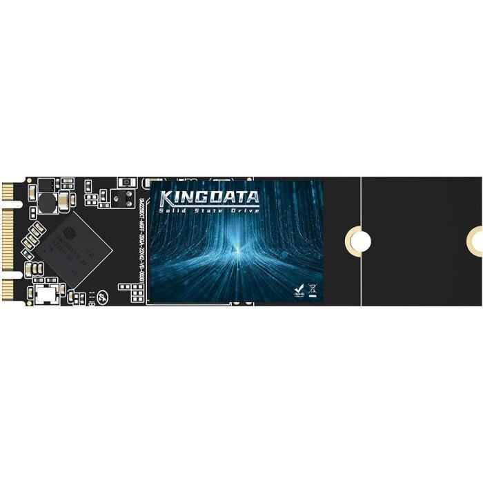 Disque SSD KINGDATA M.2 2280 512Go Ngff Interne SATA III 6Gb/s ...