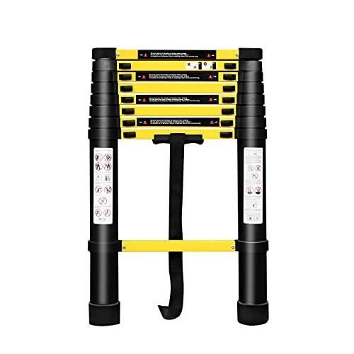 NAIZY Échelle Télescopique en Aluminium Pliable 2.6M Multi-Fonction ...