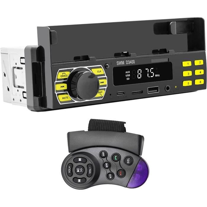 Autoradio Stéréo Simple Din - Prise En Charge Audio Stéréo Du Véhicule ...