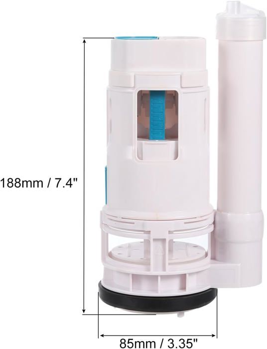 Soupapes De Chasse D'Eau Pour Toilettes, Longueur De 188 Mm/7,4" Valve ...