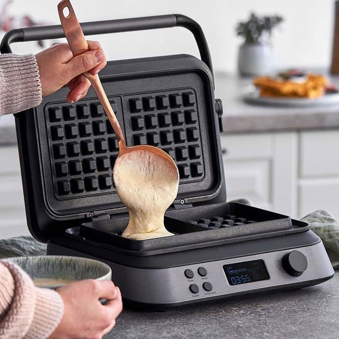 SPRINGLANE Gaufrier belge électrique Wanda 1600 W appareil à gaufres ...