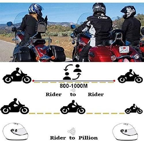Intercom Moto Bluetooth Casque, 2*Bt-S2 Systèmes De Communication Pour ...