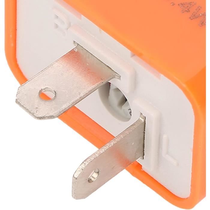 Relais Clignotant 5 Pièces-Ensemble 12V 2 Broches Moto Clignotant ...