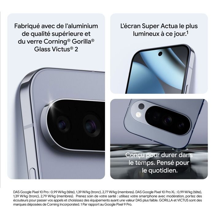 Smartphone Google Pixel 10 Pro 1 To Noir Volcanique - Cdiscount Téléphonie