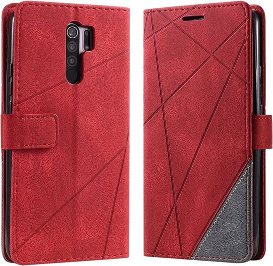 Coque pour Xiaomi Redmi 9/9 Prime/Poco M2, Housse étui Folio Wallet ...