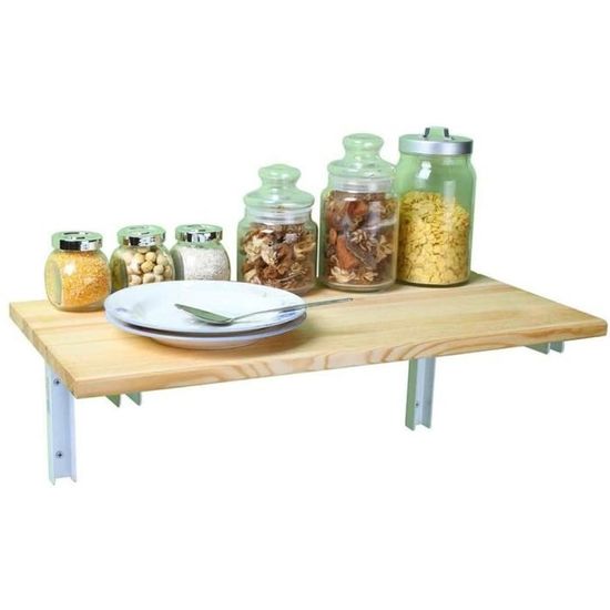 Table Murale Rabattable Mural Table Abattant, Pliante Murale Table ...