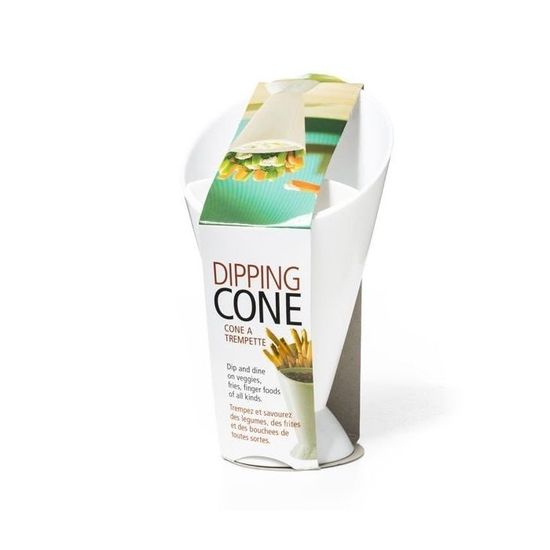 Assiette cône 2 en 1 à Frites porte-frites cornet avec coupelle ...
