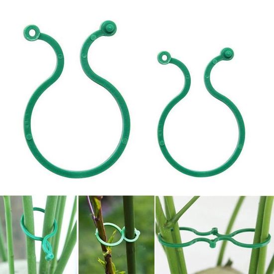 Outils de jardinage,Clips porte-plante pour serre-jardin,150 pièces,100 ...