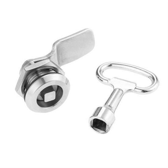 Serrure - Triangle linéaire - Acier inoxydable - Multifonction ...