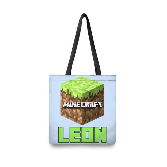 Grand Sac Shopping Plage Etudiant Minecraft Block Name - Cdiscount ...