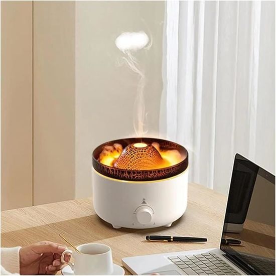 Difuseur Huiles Essentielle, Humodificateur D Air 2 Couleurs-Formes De ...