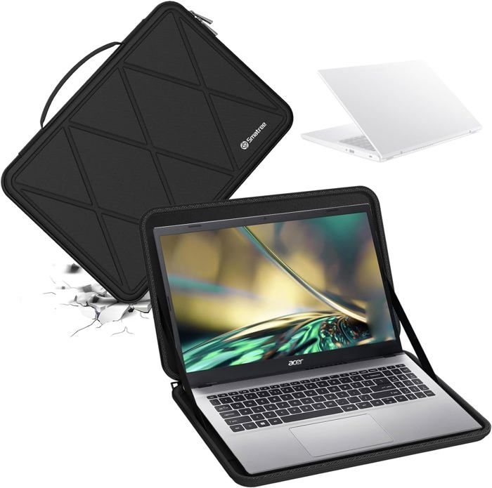 Housse De Protection Rigide En Eva Compatible Avec Ordinateur Portable ...