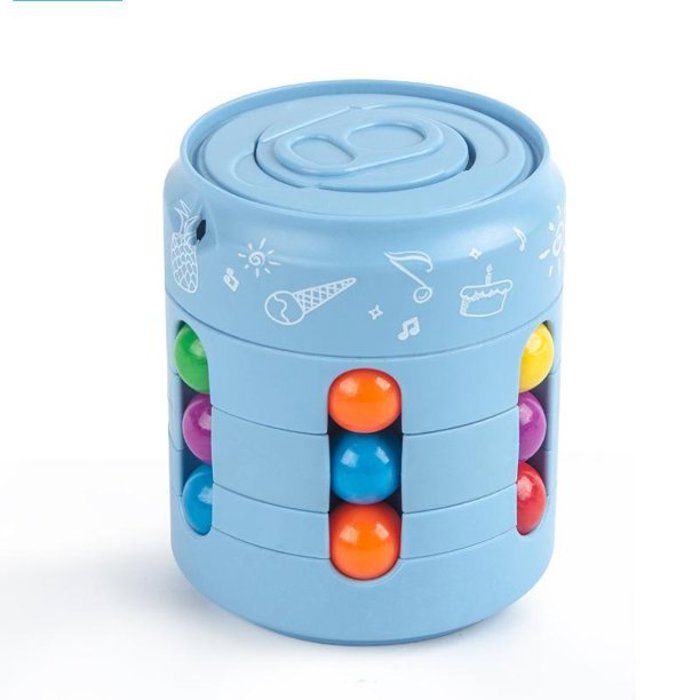 Cube magique et Fidget Spinner, ensemble de jouets Fidget Cube rotatif ...