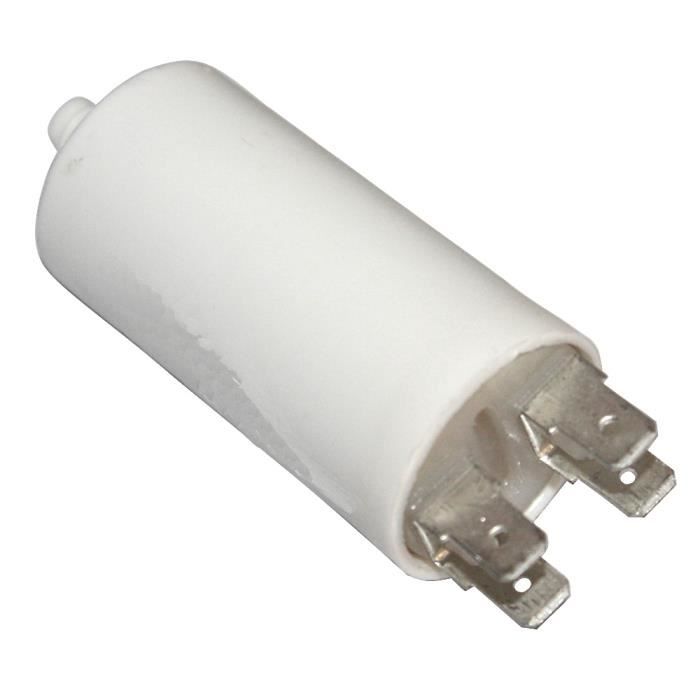 Condensateur de démarrage pour moteur 2µF 425V avec cosses 6.3mm ...