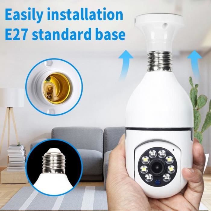 Caméra 32G TF-Caméra de surveillance intelligente IP WiFi HD 1080p ...