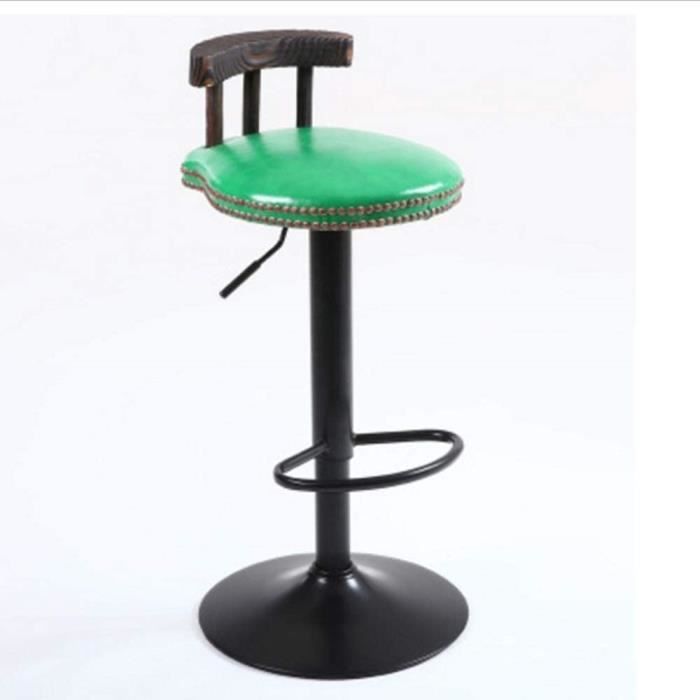 Mobilier de bar, siège ergonomique en bois massif de style américain ...