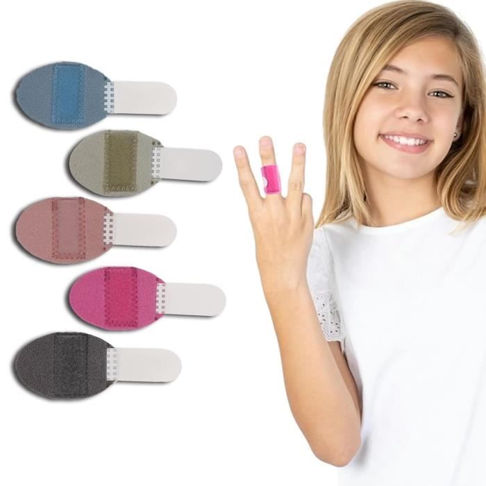 5 Pièces Attelle Souple Doigt, Attelle Doigt Main Orthèses de Doigt ...