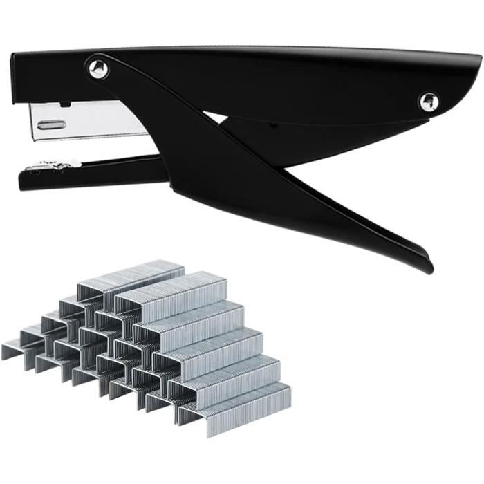 Agrafeuses manuelles,agrafeuse à pinces,30 feuilles de papier peuvent ...