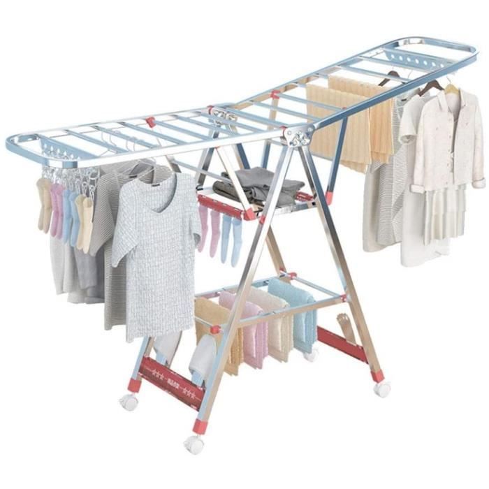 Séchoir à Linge 3 Niveaux vêtements Airer, Etendoir de séchage de ...