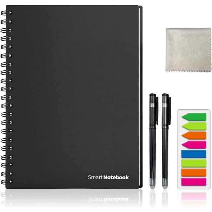 Cahier intelligent réutilisable | A4|Carnet effaçable adapté pour la ...
