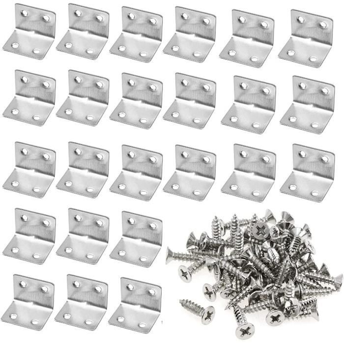 30 Equerre Fixation Acier Inox Lequerre Coin Inoxéquerre 90 Degrés ...