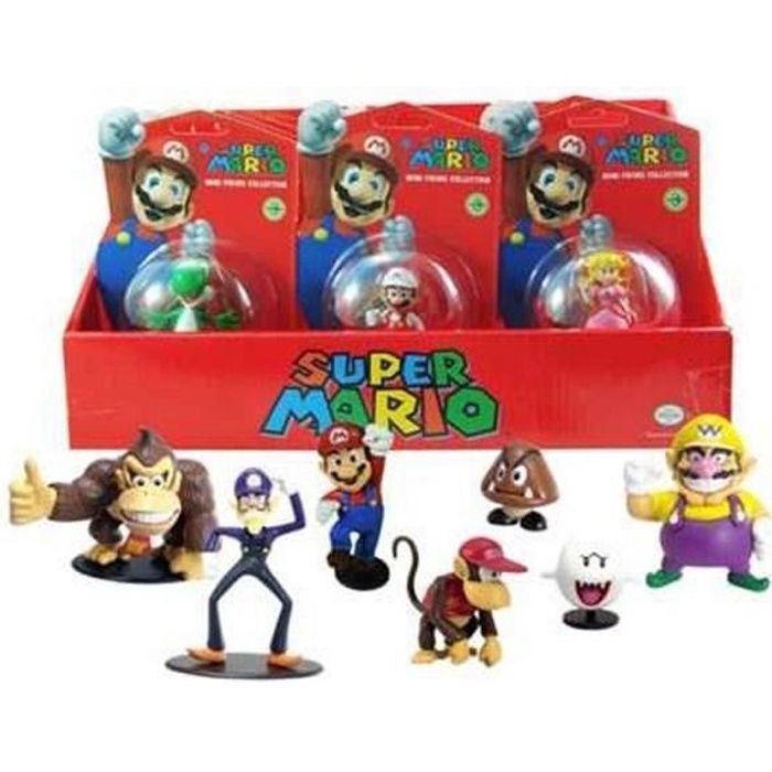NINTENDO - SUPER MARIO - Vinyl Figures 5Cm Serie 3 ( Display 12 pces ...