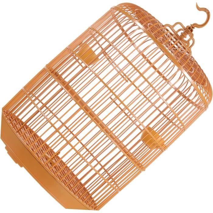 Cage En Plastique Cage À Oiseaux Ancienne Cage Suspendue Cage Decorative Cage Pour Canari Décor ...