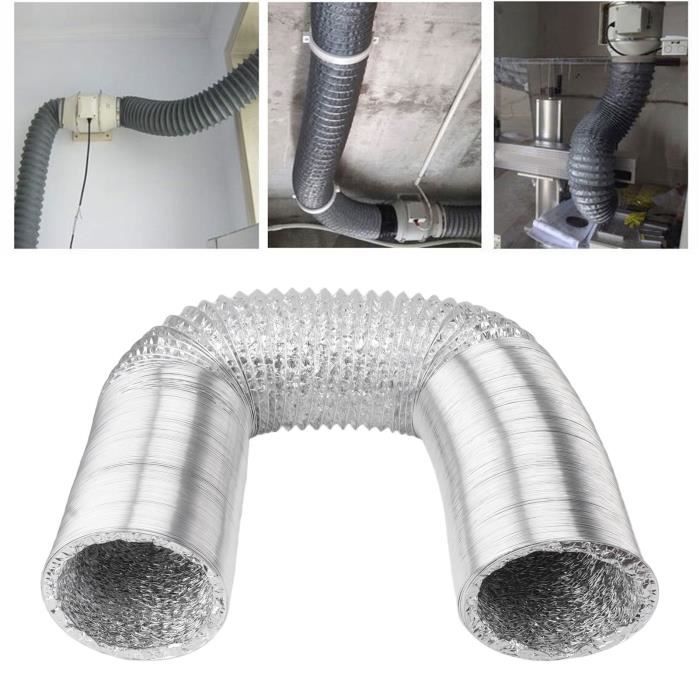 LIS tuyau de conduit d'air flexible Tuyau de conduit flexible de 15,2 ... LIS tuyau de conduit d'air flexible Tuyau de conduit flexible de 15,2 ...