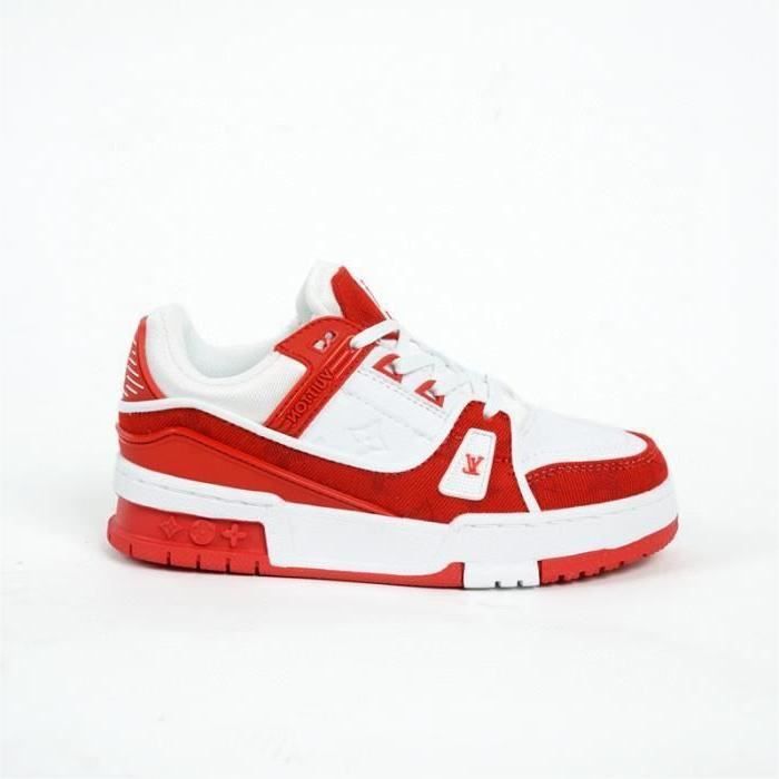 BASKETS Rouge - Cdiscount Chaussures