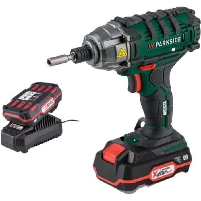 Visseuse sans fil - PARKSIDE - PDSSA 20-Li A1 - 180 Nm - 0-3600 tr/min ...
