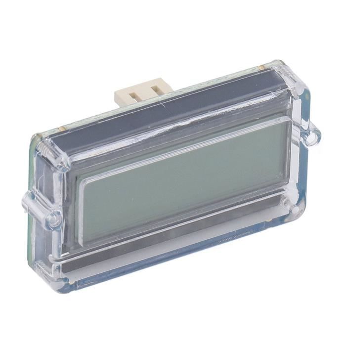 Qiilu Compteur de capacité de batterie 8‑63 V Compteur de capacité de ...