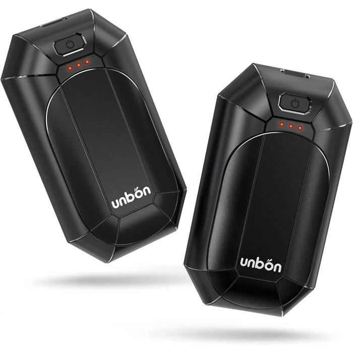 Chauffe Main Rechargeable, UNBON Lot de 2 Chaufferette Main ...