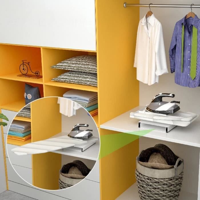 Mosegor Planche à repasser pliable pour meubles - Planche à repasser ...