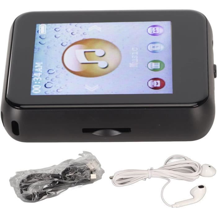 Lecteur Mp3, Lecteur Mp3 Bluetooth 5.0 Avec Écran Tactile Complet De 1 ...