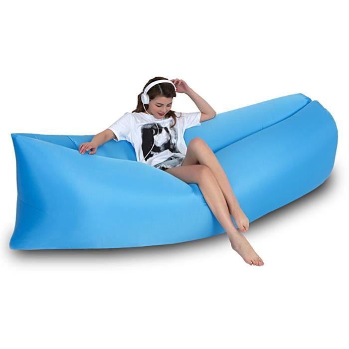 Canapé Gonflable Portable Imperméable à l'Eau - WIRLSWEAL - 3 Personnes ...