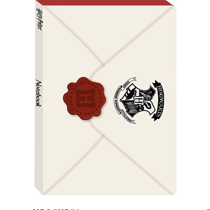 Carnet A5 - HALF MOON BAY - Harry Potter - Blanc - Petits carreaux ...