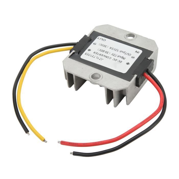 VBESTLIFE Module Buck DC Module DC IP67 étanche Carte Convertisseur de Tension Entrée 72V vers ...