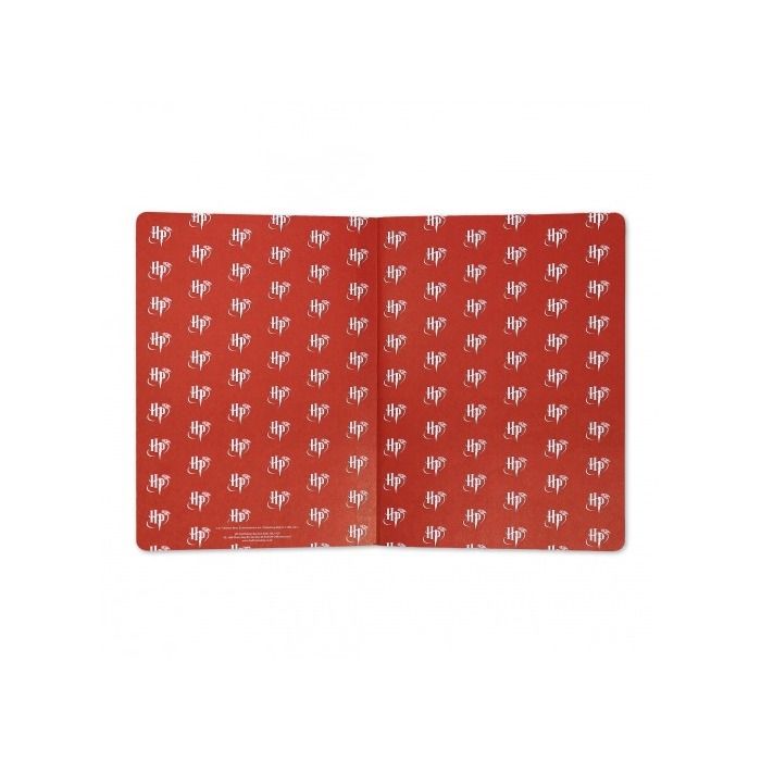 Carnet A5 - HALF MOON BAY - Harry Potter - Blanc - Petits carreaux ...