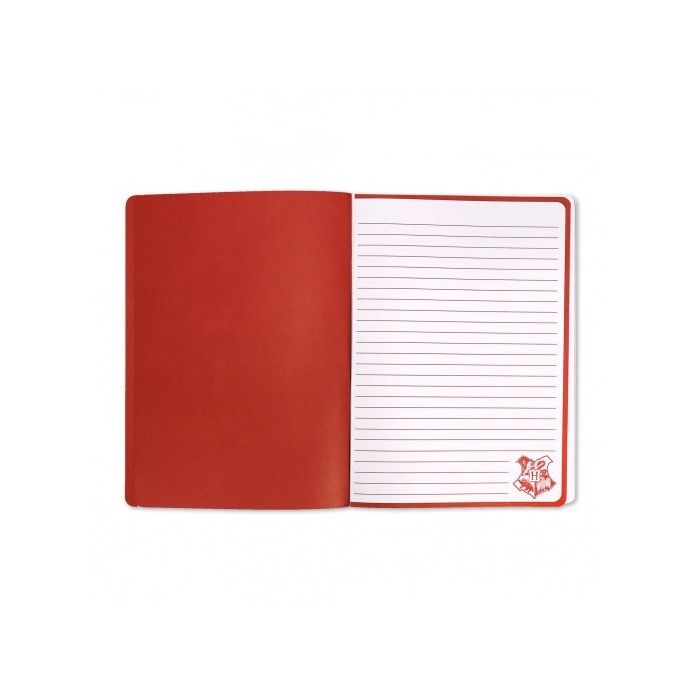 Carnet A5 - HALF MOON BAY - Harry Potter - Blanc - Petits carreaux ...