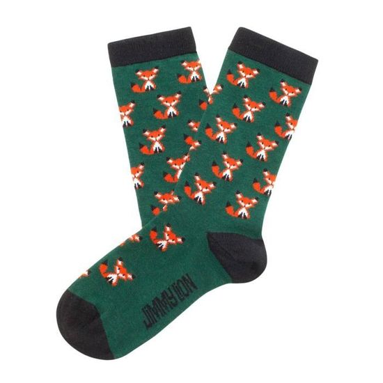 Chaussettes enfant Jimmy Lion Fox dark green - Cdiscount Prêt-à-Porter
