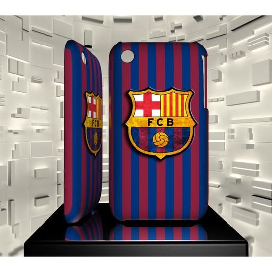 Coque iPhone 3G 3GS IPH03 017 001 039 FC BARCELONE BARCA FOOTBALL ...