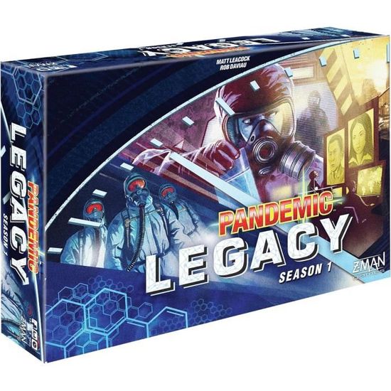 , Pandemic Legacy Season 1 Blue Edition, Board Game, Ages 13+, For 2 To ...