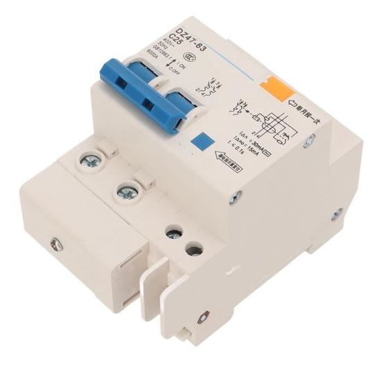 Cikonielf Mini disjoncteur Disjoncteur miniature Pa66 Shell Construction modulaire Disjoncteur ...