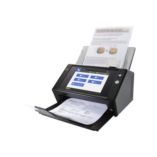 Fujitsu Network Scanner N7100 - Scanner de documents - Recto-verso ...